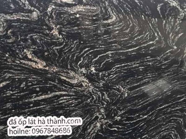 Đá marble đen vân mây - Đá Hà Thành