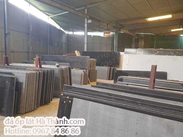 Đá đen rừng Granite black forest - Đá Hà Thành